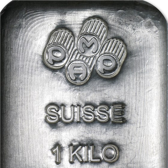 Buy 1 kilo Silver Bar - PAMP Suisse (Vintage, Poured) | APMEX