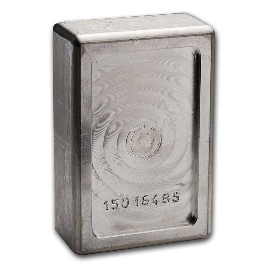 APMEX - 1 kilo Silver Bar - Scottsdale Mint Stacker®