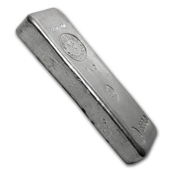 Buy 1 kilo Silver Bar - Swiss Bank Corporation | APMEX