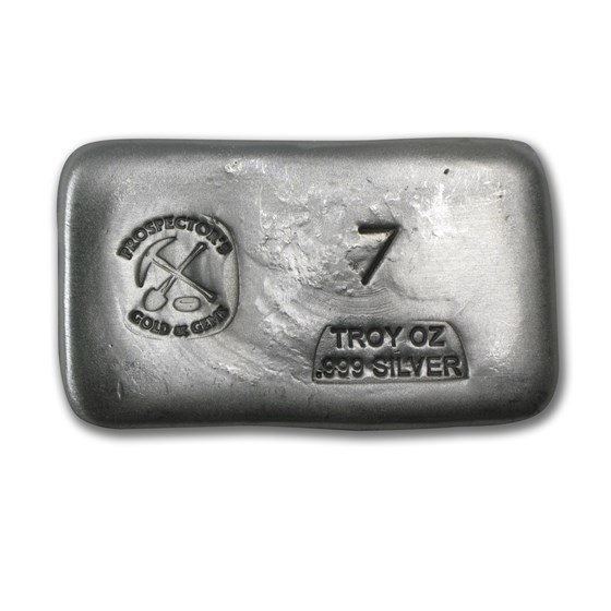 Buy 1 oz-10 oz Hand Poured Silver Bars - 10-Piece Set | APMEX