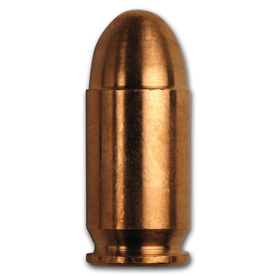 Buy 1 oz AVDP Copper Bullet - .45 Caliber ACP Range Pack | APMEX