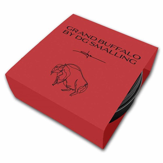 Buy 1 oz Colorized Proof Silver - "Grand Buffalo" by D.G. Smalling | APMEX