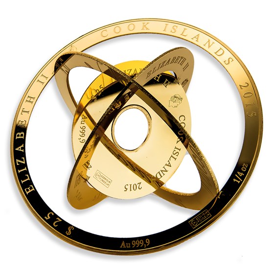 Buy 1 oz Gold $100 Armillary Coin Valcambi (In Assay) | APMEX
