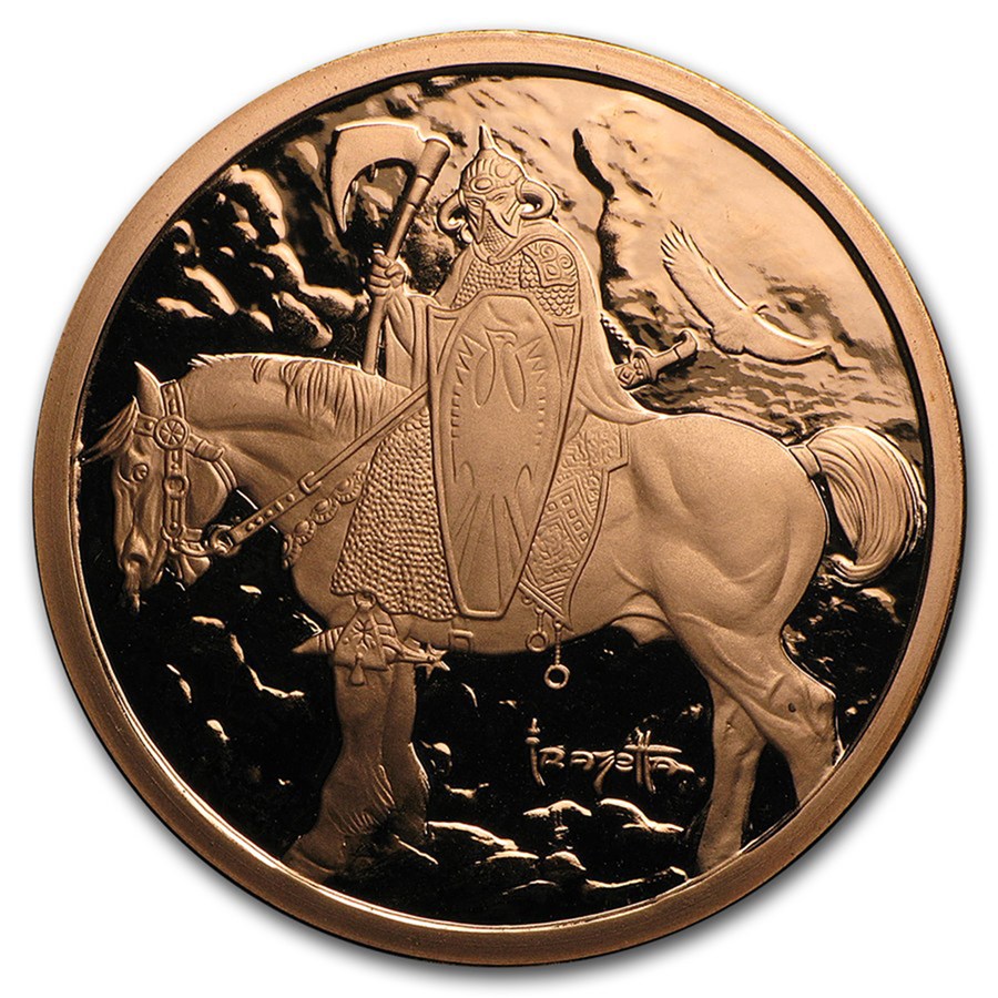 Buy 1 oz Copper Round - Frank Frazetta (Death Dealer) | APMEX