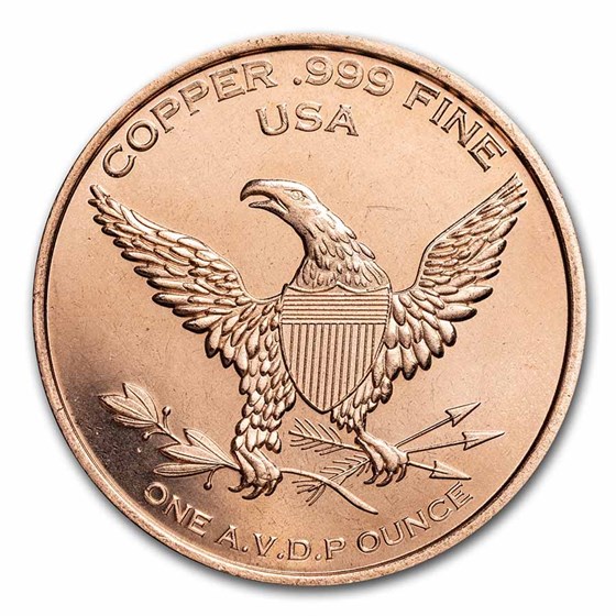 Buy 1 oz Copper Round - Unicorn | APMEX