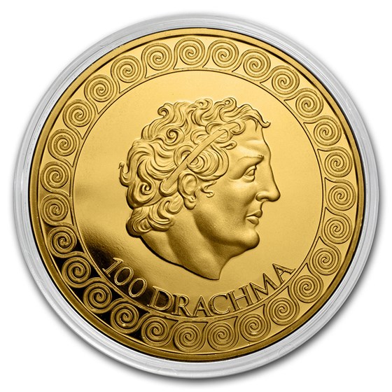 Buy 1 oz Gold - 7 Wonders of the Ancient World (Colossus of Rhodes) | APMEX