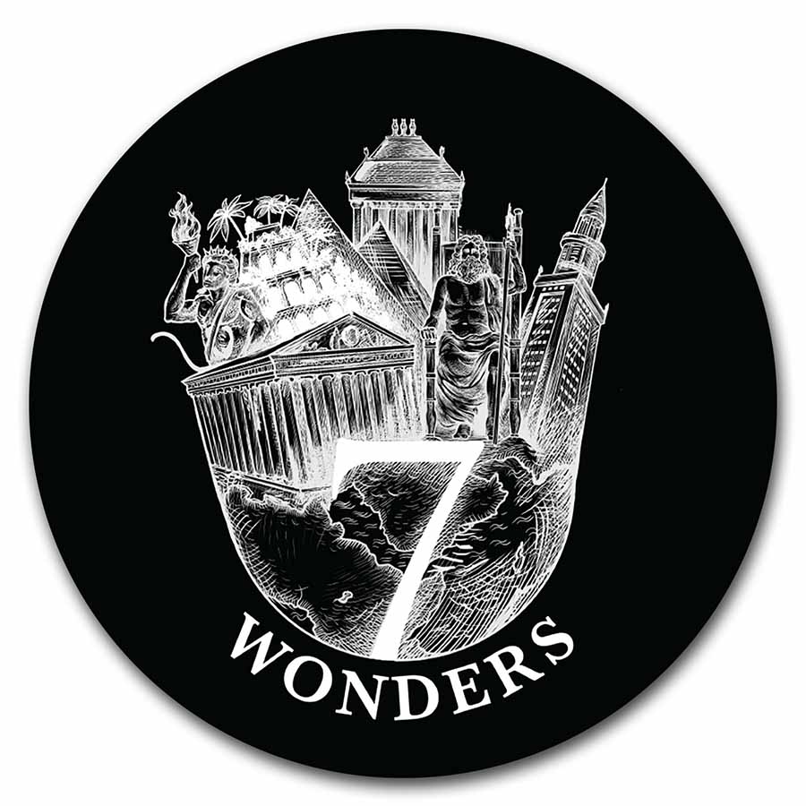 APMEX - 1 oz Gold - 7 Wonders of the World: Mausoleum at Halicarnassus