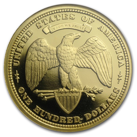Buy 1 oz Gold $100 Gold Union George T Morgan Gem Pf | APMEX