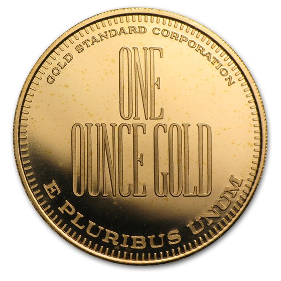 Buy 1 oz Gold Round - Abraham Lincoln Gold Standard Corp (.900 Fine ...
