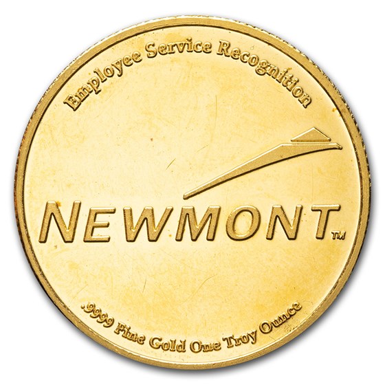 1 oz Gold Round - Newmont (Newmont Mining Corp)