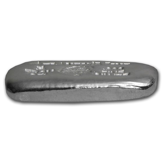 Buy 1 oz Hand Poured Silver Bar - Eagle | APMEX