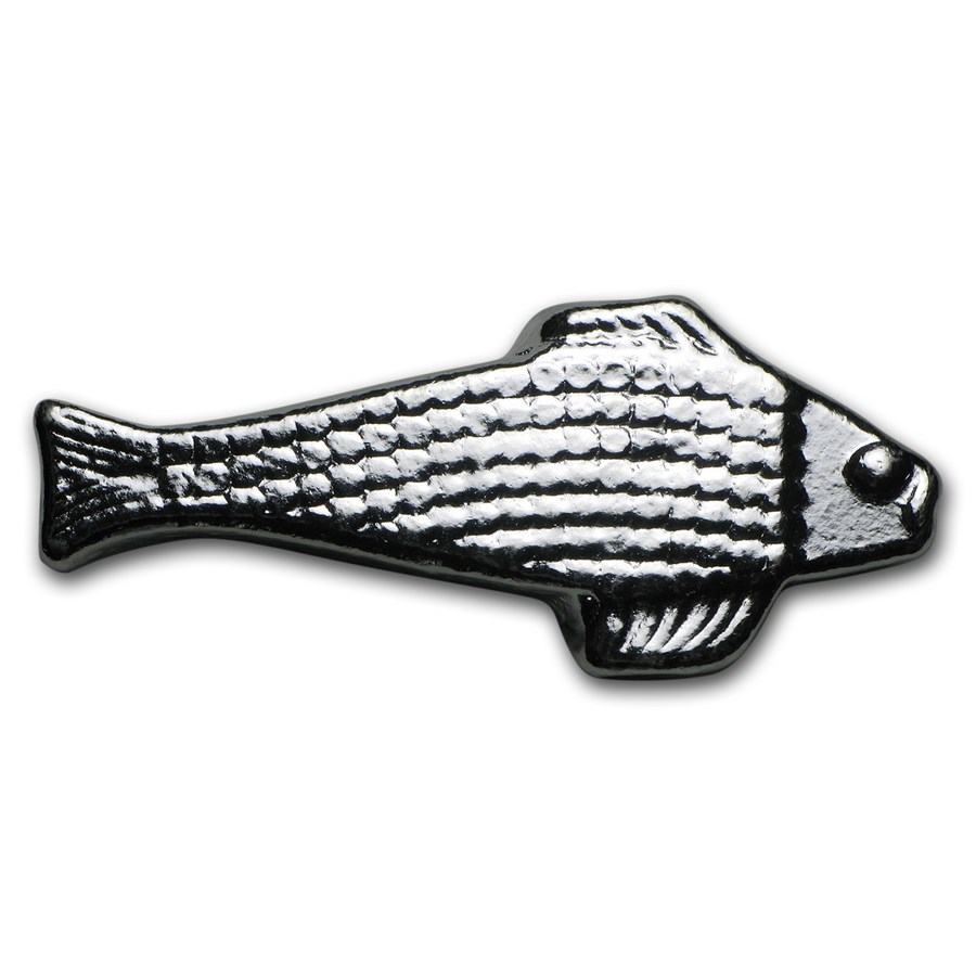 Buy 1 oz Hand Poured Silver Fish | APMEX