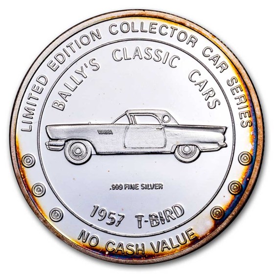 Buy 4 Piece 1 oz Silver 1996 Bally's Classic Car Set | APMEX