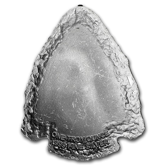 Buy 1 oz Silver Arrowhead - Indian Warrior | APMEX