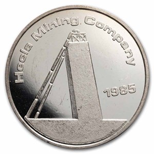 1 oz Silver Art Round - Hecla Mining Company (Random Motif)