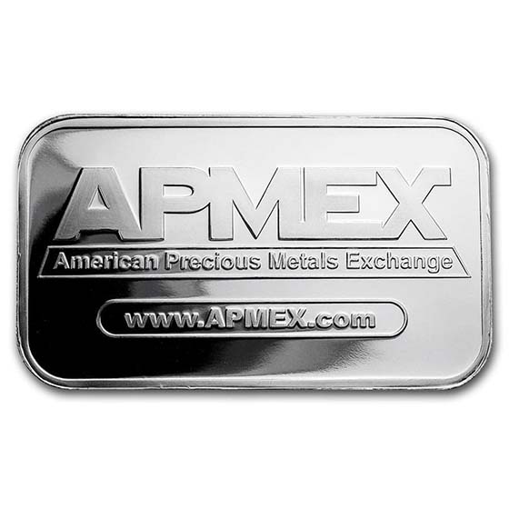 APMEX - 1 oz Silver Bar - APMEX