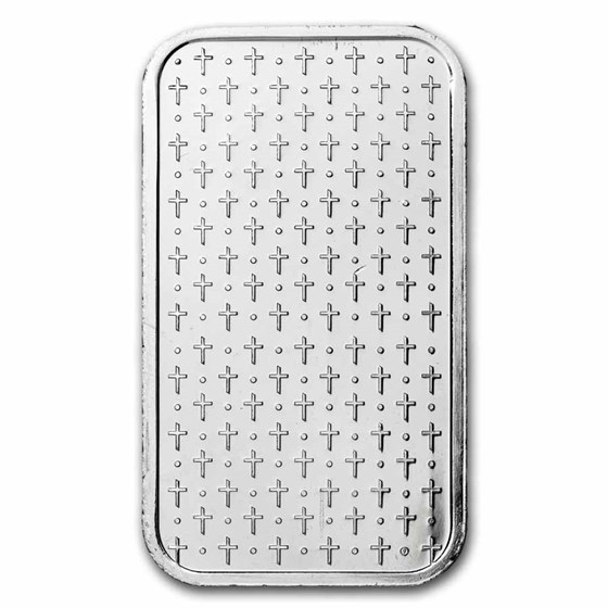Buy 1 oz Silver Jesus Bar | APMEX