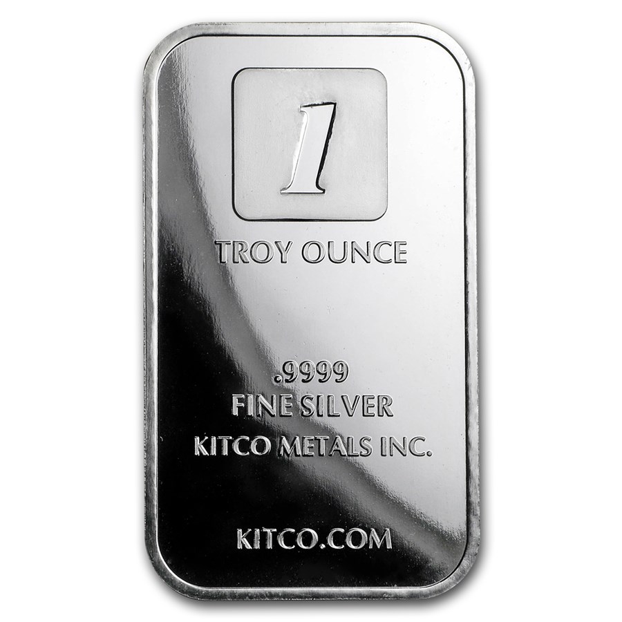 Buy 1 oz Silver Bar - Kitco | APMEX