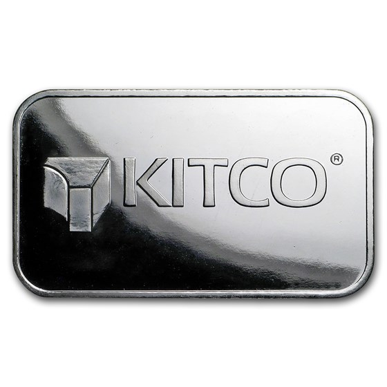 Buy 1 oz Silver Bar - Kitco | APMEX