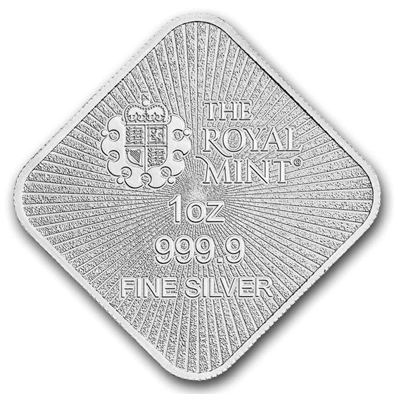 1 oz Silver Bar - The Royal Mint Britannia & Liberty