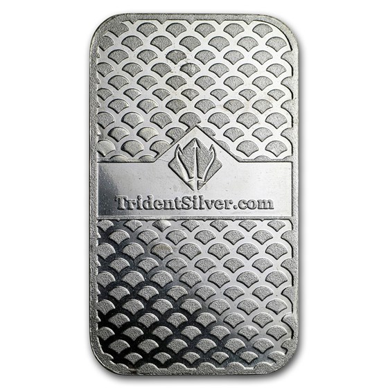 Buy 1 oz Silver Bar - Trident | APMEX