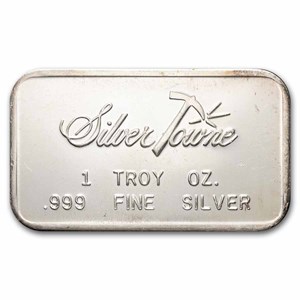 Buy 1 oz Silver Bar - Vintage SilverTowne | APMEX