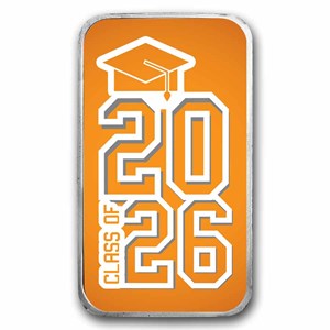 Buy 1 oz Silver Class of 2026 Modern Design Bar | APMEX