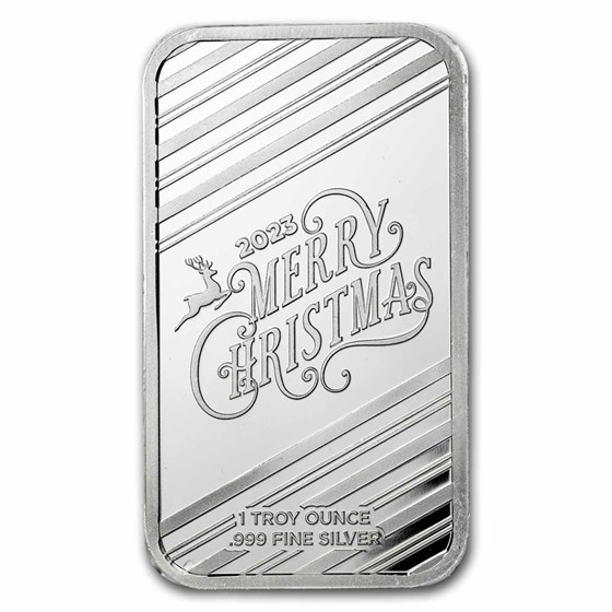 Buy 1 oz Silver Colorized Bar - APMEX (Nativity of Jesus) | APMEX