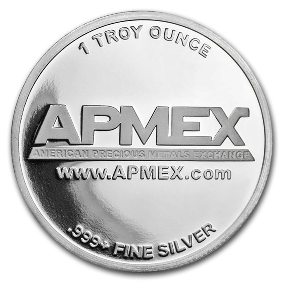 Buy 1 oz Silver Colorized Round - APMEX (Americana) | APMEX