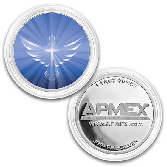 Buy 1 oz Silver Colorized Round - APMEX (Morning In the Light) | APMEX