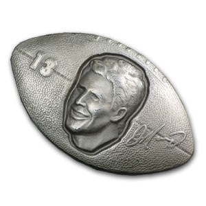 Buy 1 oz Silver Football - Dan Marino | APMEX