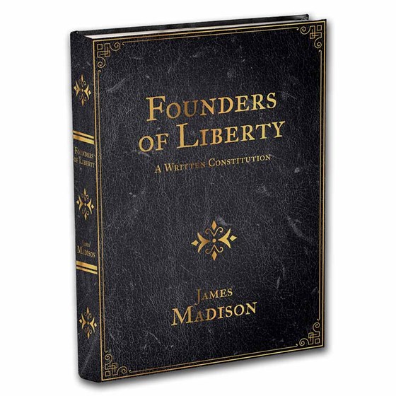 Buy 1 oz Silver - Founders: James Madison | Constitution (Signed) | APMEX