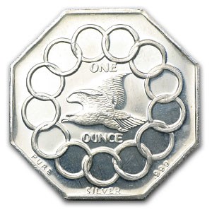 Buy 1 oz Silver Octagon - Bicentennial | APMEX