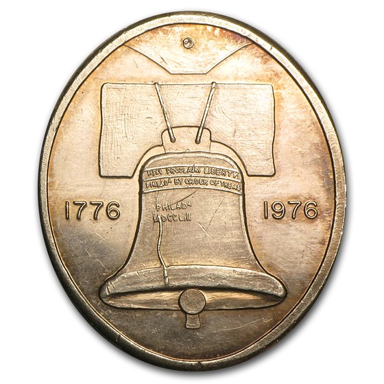 Buy 1 oz Silver Oval - Spirit of '76 | APMEX
