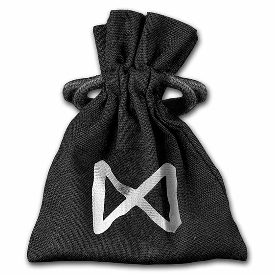 Buy 1 oz Silver Piece - Germania Mint Fluorescent Rune: Dagaz | APMEX