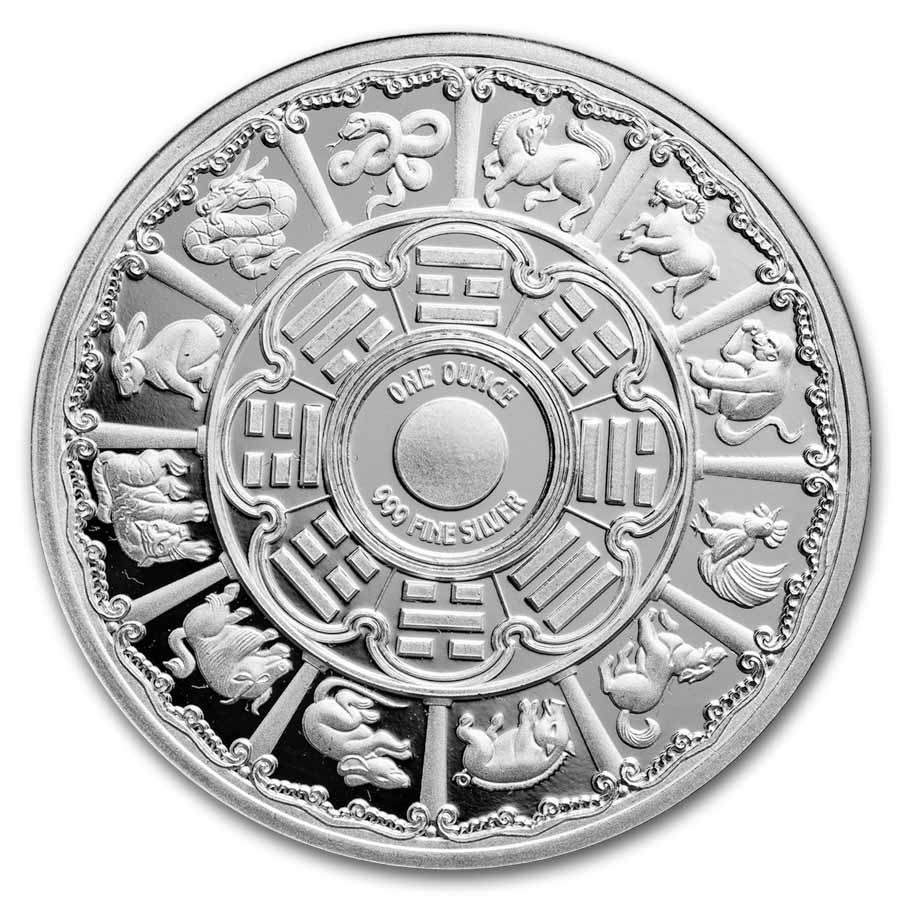 APMEX - 1 oz Silver Proof - 2025 Year of the Snake (Series 2)