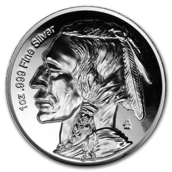 Buy 1 oz Silver Proof Round - American Legacy Series: Buffalo Nickel ...