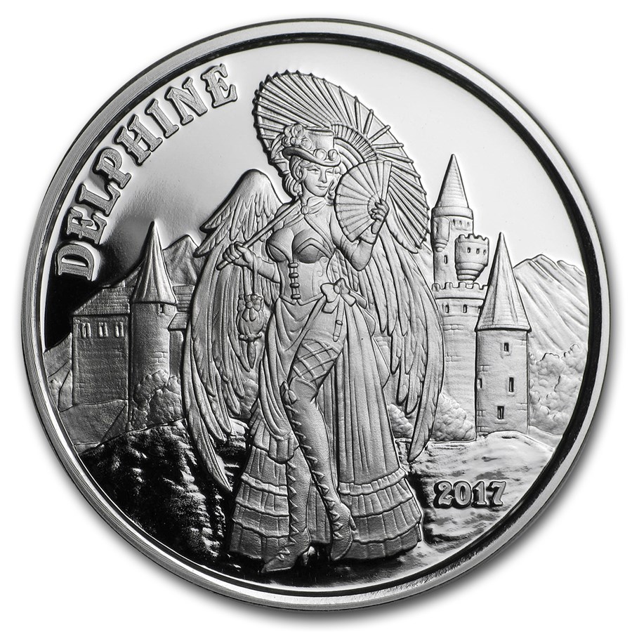 Buy 1 oz Silver Proof Round - Angels & Demons Series (Delphine) | APMEX