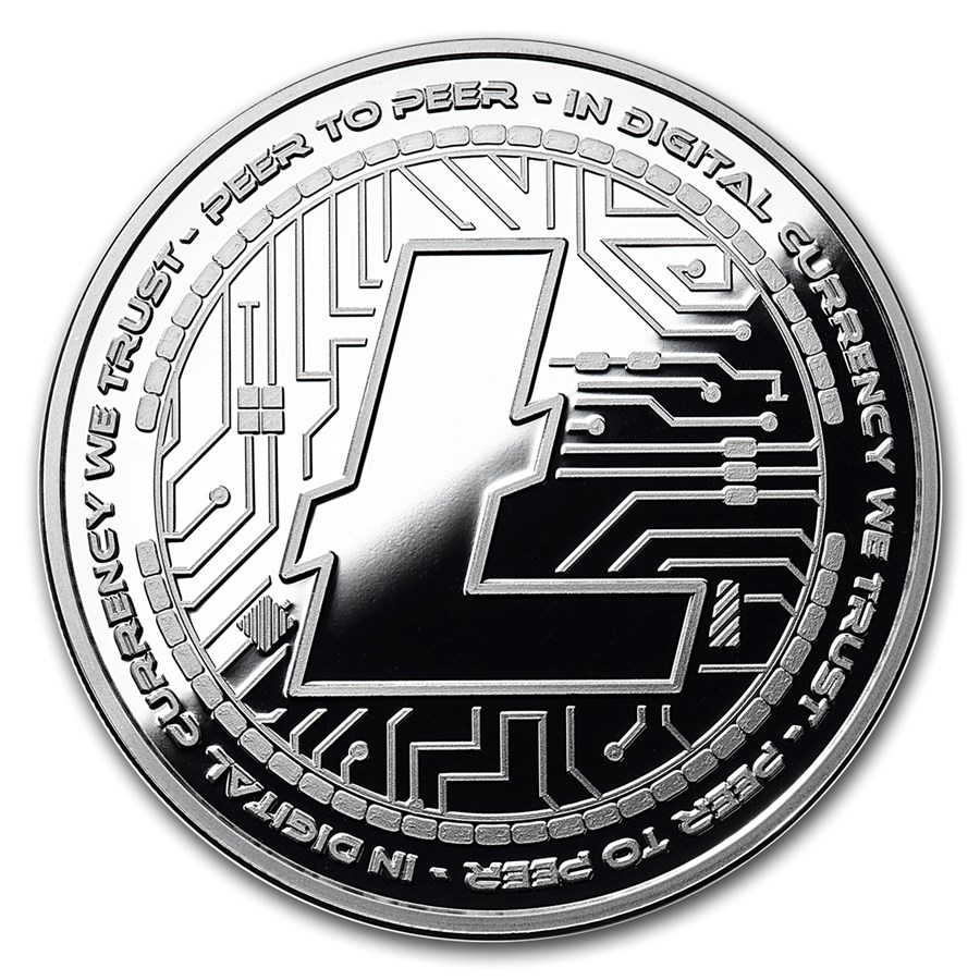 Buy 1 oz Silver Proof Round - Crypto Icon (Litecoin) | APMEX