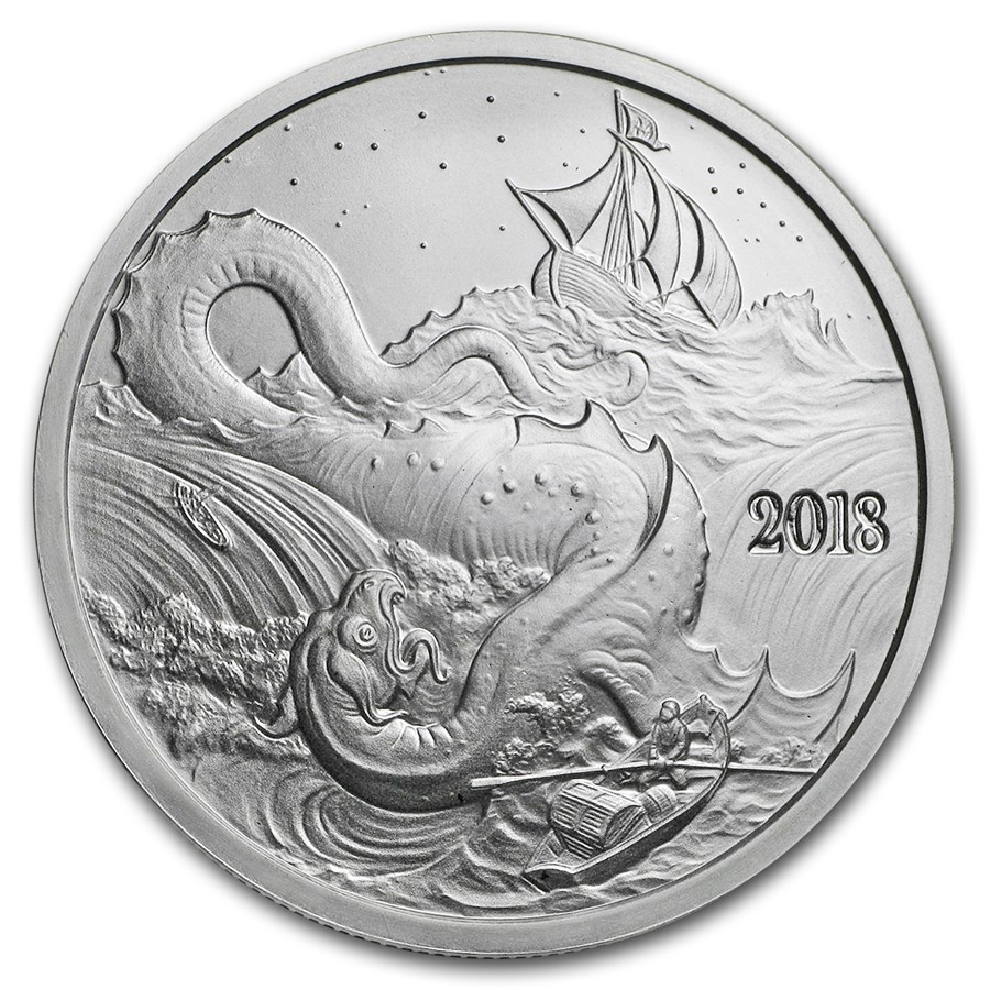Buy 1 oz Silver Round - 2018 Silverbug Island Leviathan BU | APMEX
