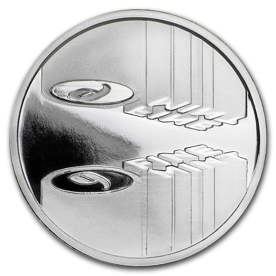 Buy 1 oz Silver Round - 9Fine Mint (Industrial Logo) | APMEX
