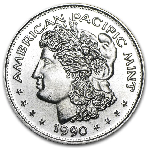 Buy 1 oz Silver Round - American Pacific Mint (Morgan) | APMEX