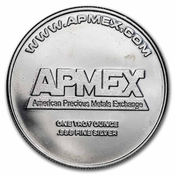 Buy 1 oz Silver Round - APMEX (Morgan Dollar Design) | APMEX