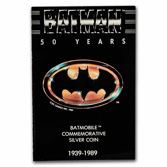 Buy 1 oz Silver Round - BATMAN (50th Anniversary 3-Coin Set) | APMEX