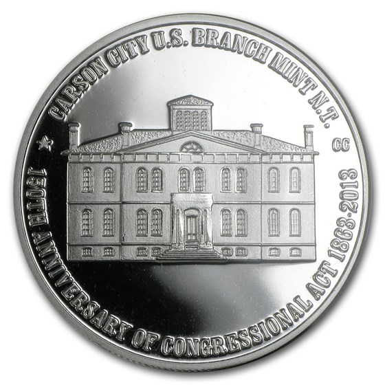 Buy 1 oz Silver Round - Carson City Mint Commemorative Medallion | APMEX