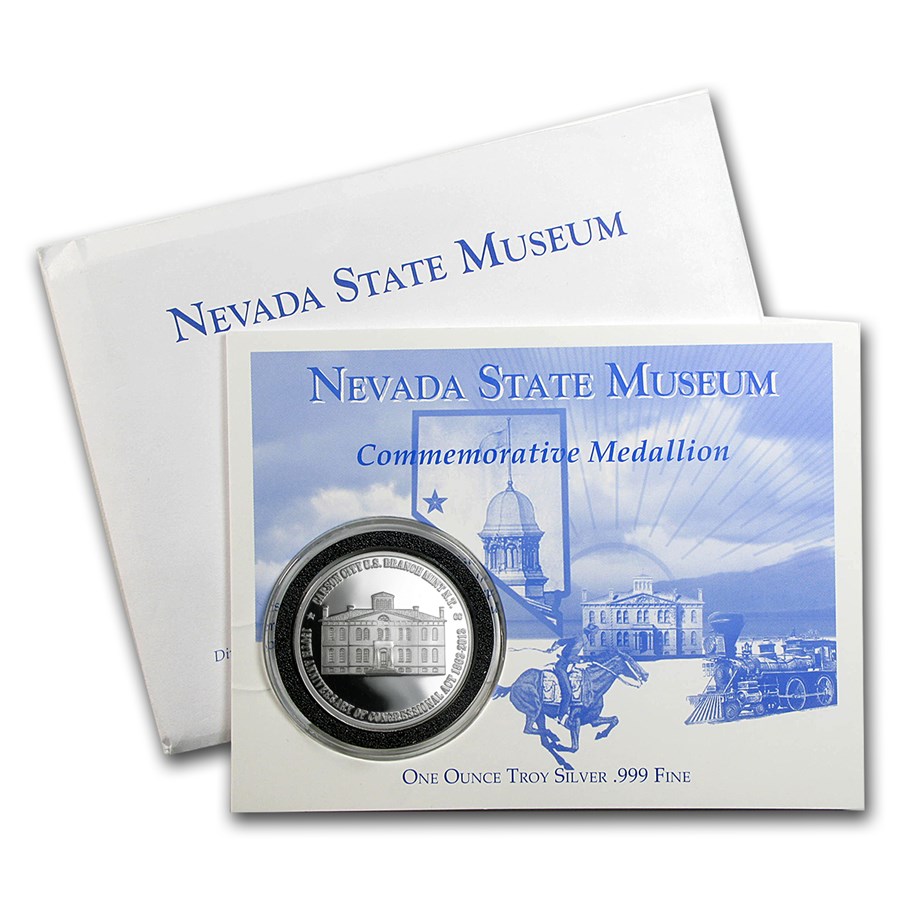 Buy 1 oz Silver Round - Carson City Mint Commemorative Medallion | APMEX