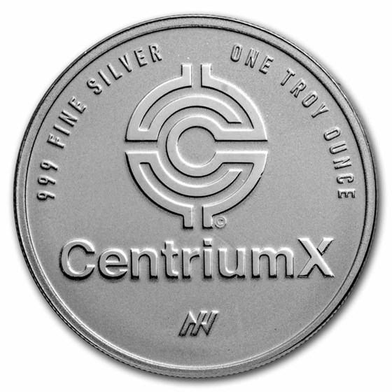 Buy 1 oz Silver Round - Centrium X | APMEX