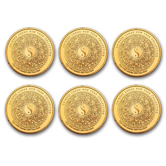 1 oz Silver Round - Chinese Lunar New Year Collection 12-Coin Set