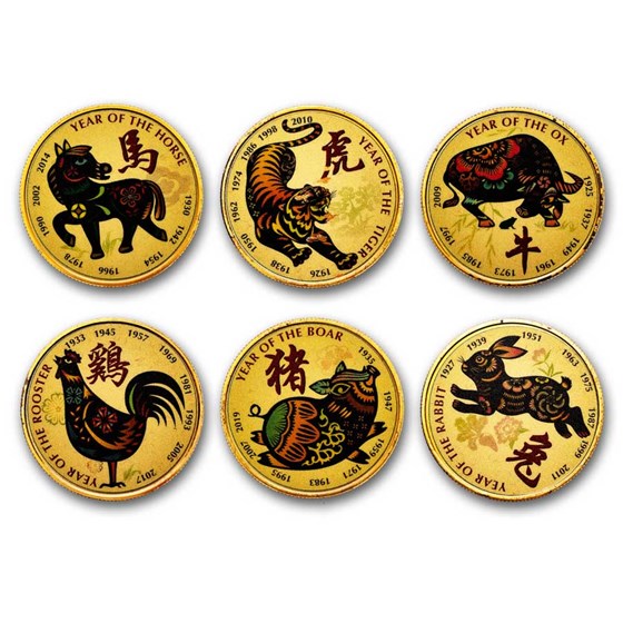 1 oz Silver Round - Chinese Lunar New Year Collection 12-Coin Set