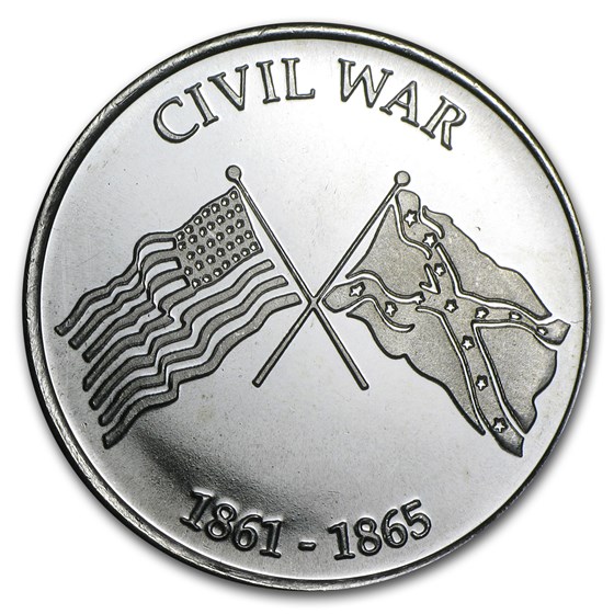 Buy 1 oz Silver Round - Civil War | APMEX